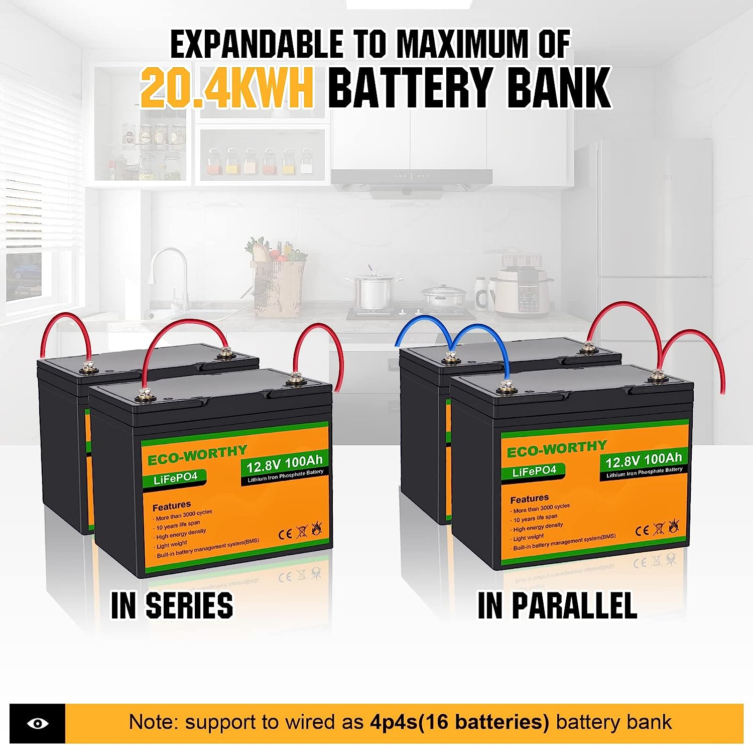 ECO-WORTHY 12V 100AH LiFePO4 Battery Review - Solar Generators