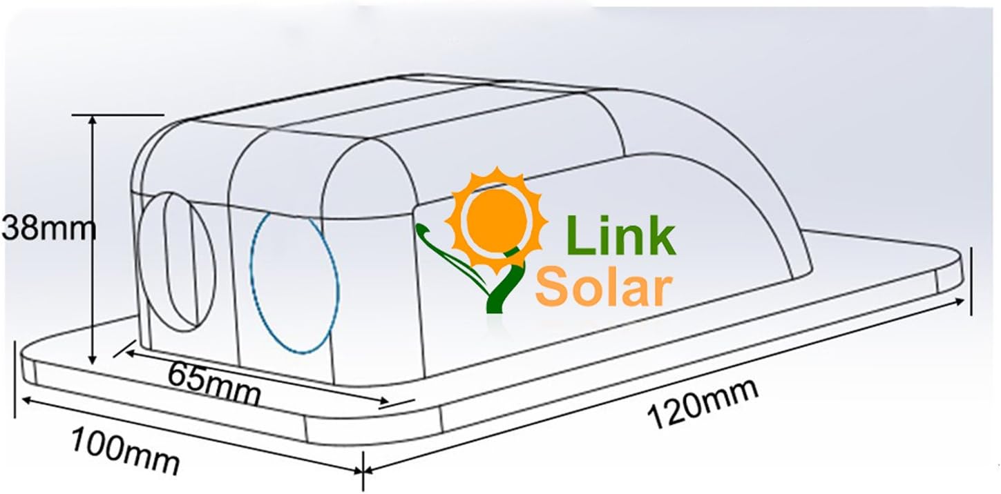 Link Solar Weatherproof ABS Solar Double Cable Entry Gland Review ...