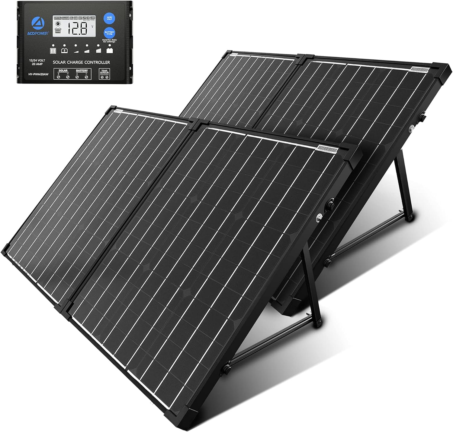 ACOPOWER 100W Portable Solar Panels Review - Solar Generators