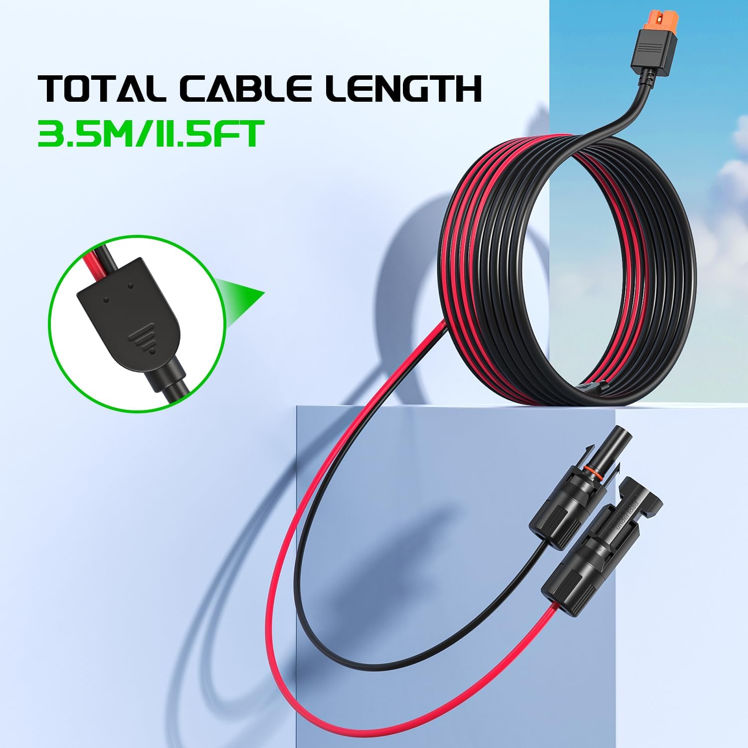 Bateria Power Solar Extension Cable Review - Solar Generators