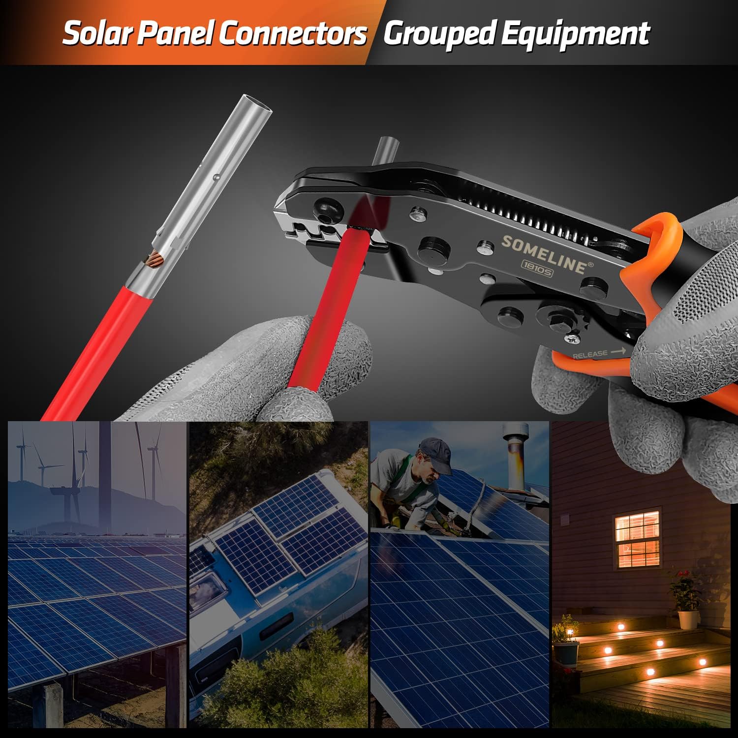 SOMELINE Solar Connector Crimping Tool Kit Review - Solar Generators