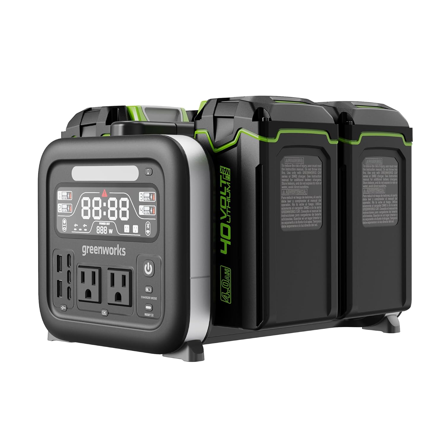 Greenworks 40V Portable Power Station Review - Solar Generators