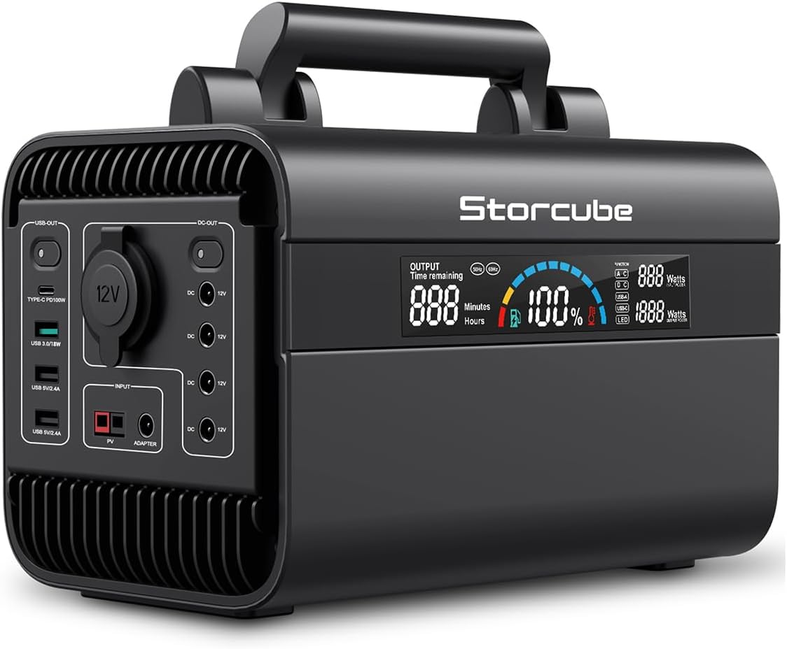 STORCUBE Portable Power Station 300W Review - Solar Generators