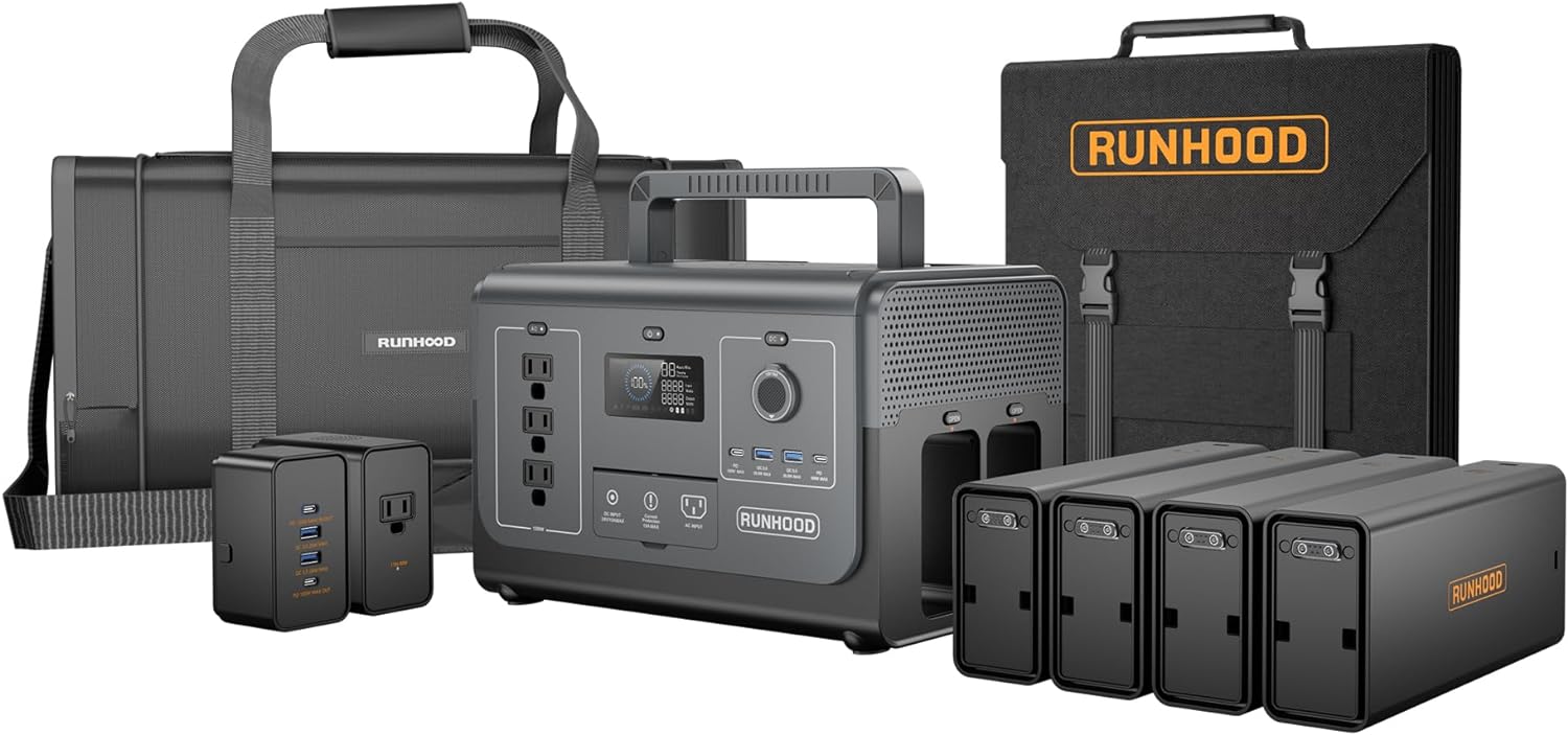 RUNHOOD Solar Generator Rallye 1200 Pro Review - Solar Generators