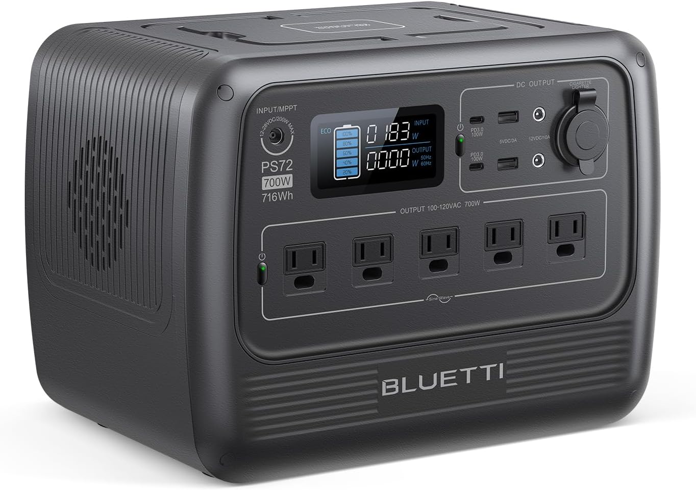 BLUETTI PS72 Portable Power Station Review - Solar Generators