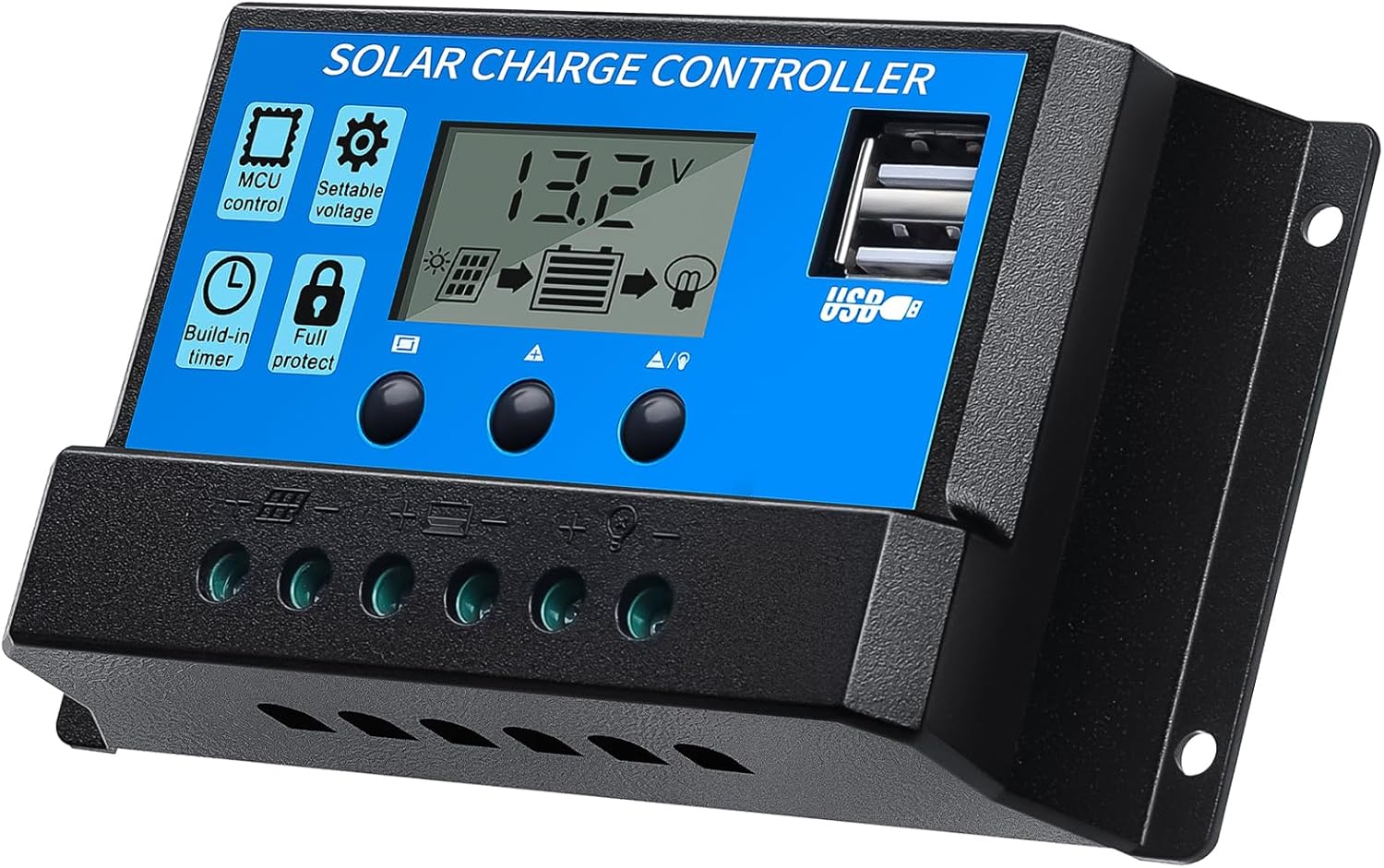 30A12V/24V Solar Charge Controller PWM Review - Solar Generators