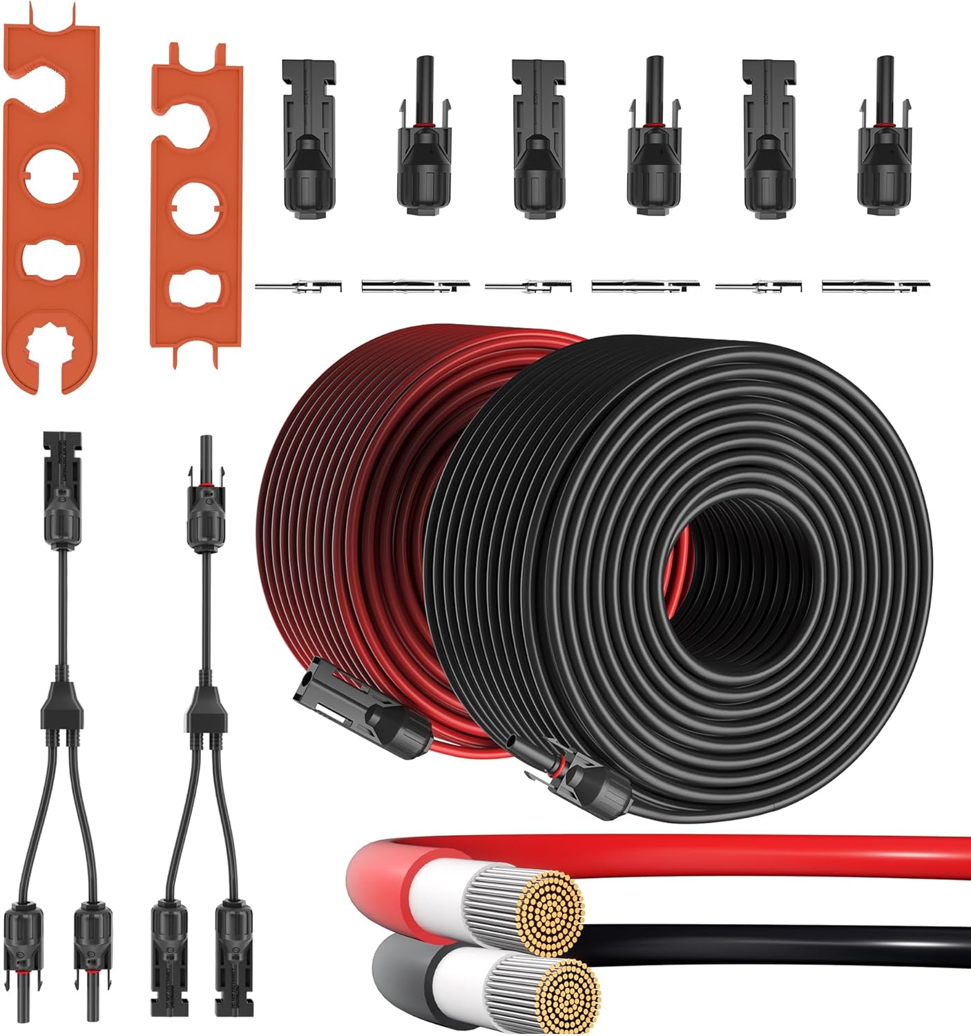 NECESPOW Solar Panel Extension Cable 10AWG Review - Solar Generators