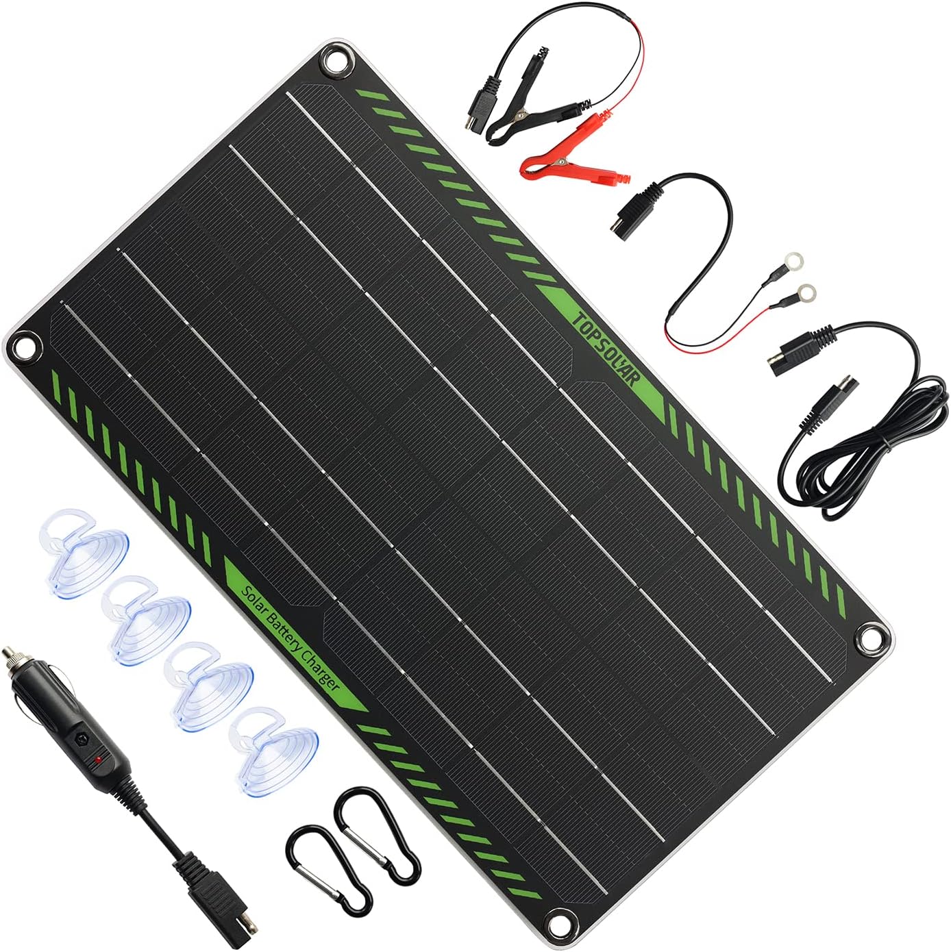 Topsolar 10W 12V Solar Trickle Charger Review - Solar Generators