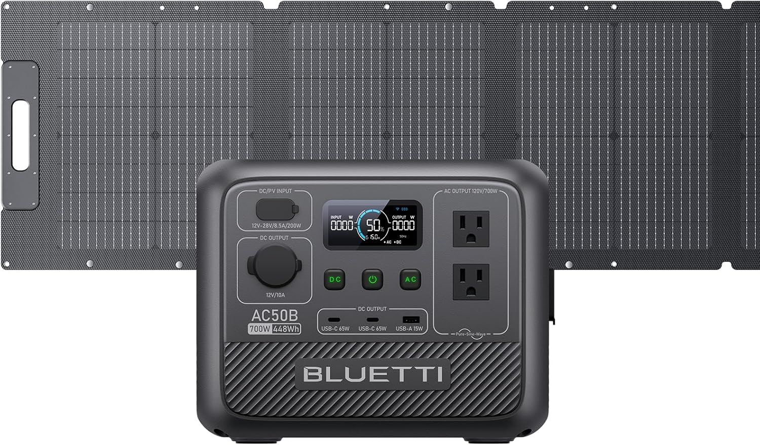 BLUETTI Portable Power Station AC50B Review - Solar Generators