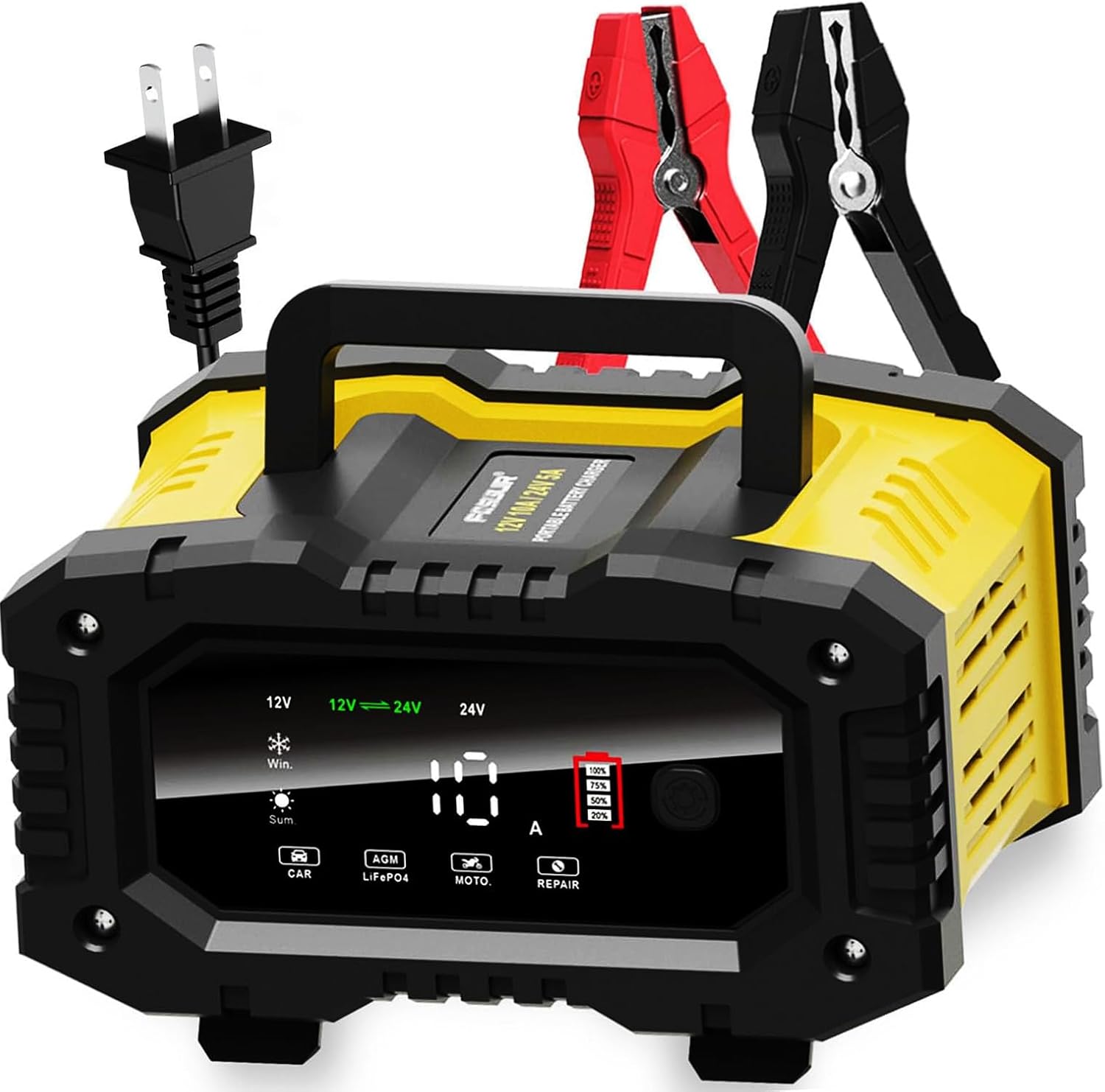 12V and 24V LiFePO4 Charger Review - Solar Generators
