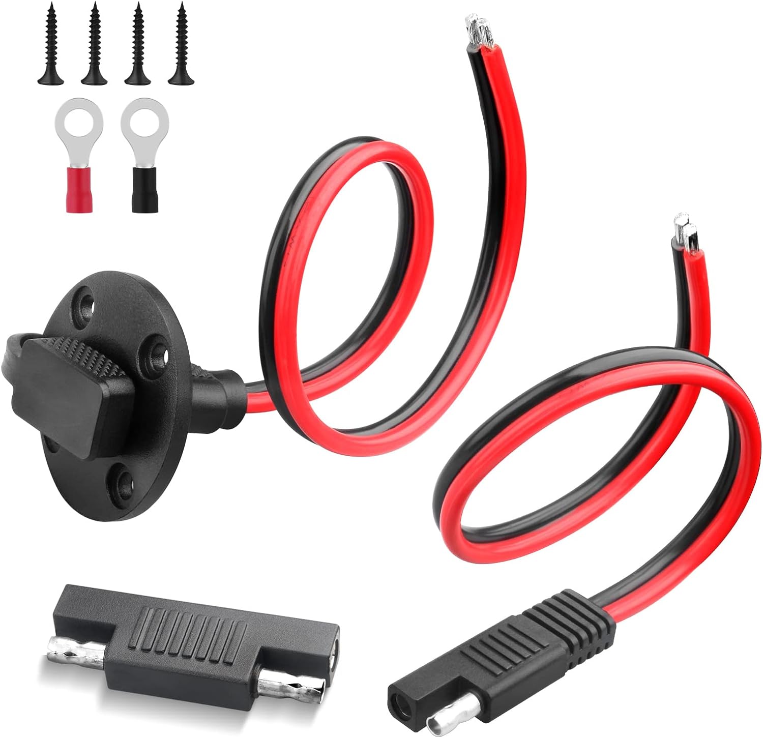 12AWG Weatherproof Solar SAE Connector Review - Solar Generators