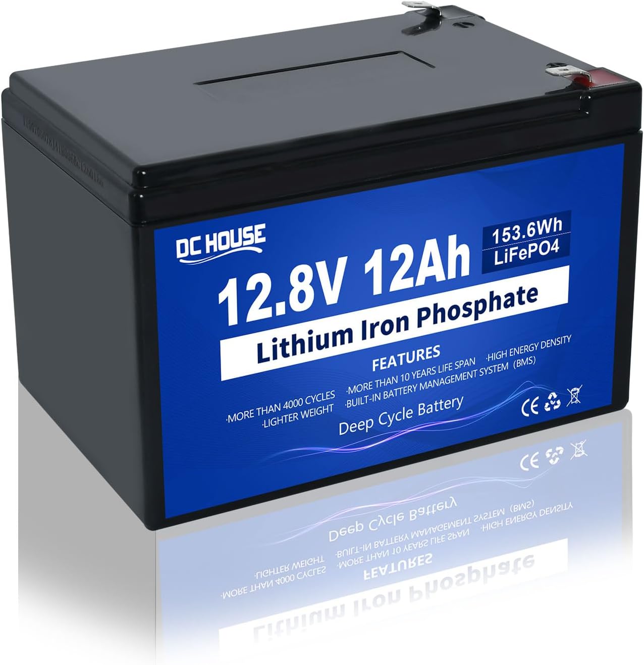 DC HOUSE 12V 12Ah LiFePO4 Battery Review - Solar Generators