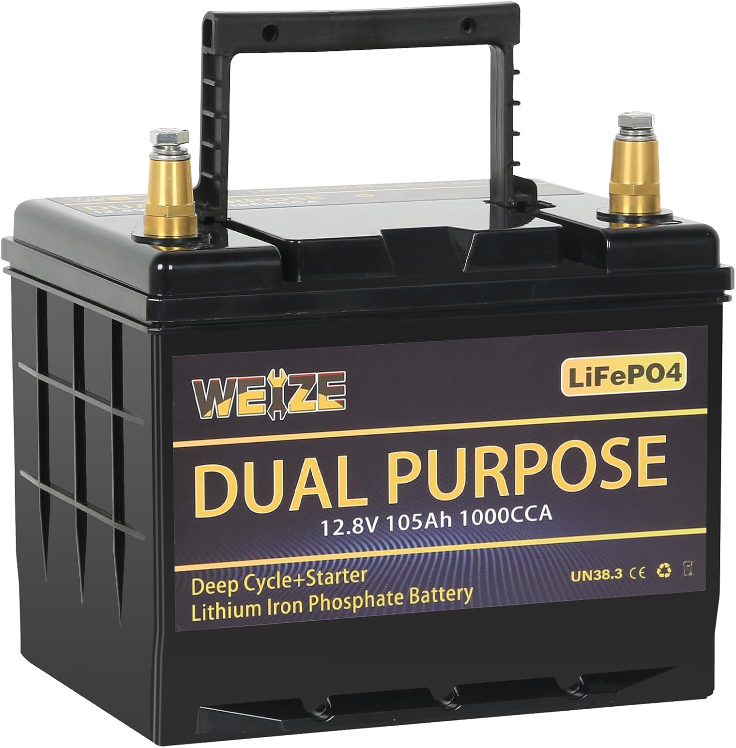 WEIZE 12V 105AH Lithium Battery Review - Solar Generators