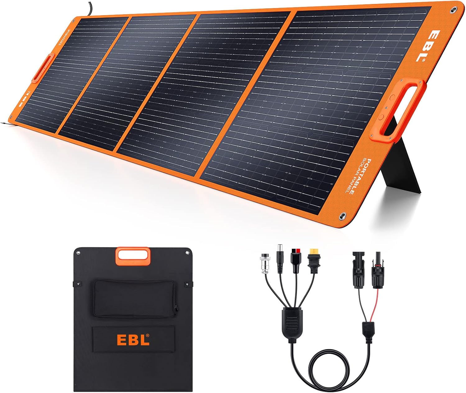 EBL 200W Portable Solar Panel for Power Station - Solar Generators
