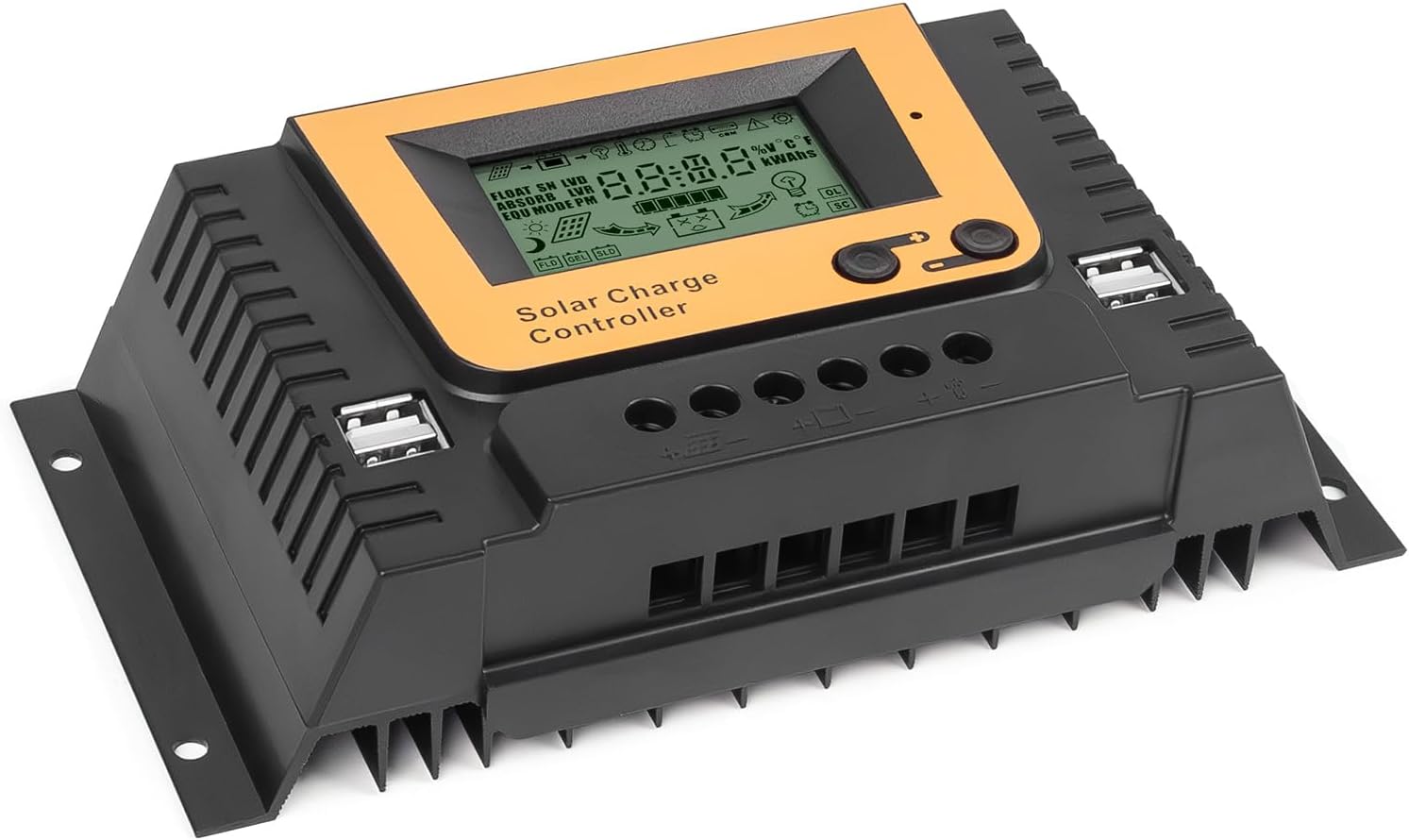 Brand X Solar Charge Controller 30A PWM 12/24/36/48V Auto Solar Panel ...